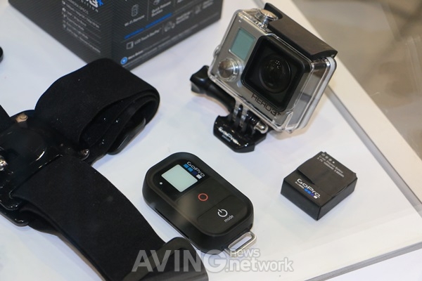 [IFA 2014] 고프로, 액션카메라 'HERO3+' 전시