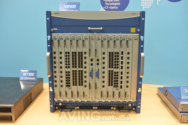 [WIS 2014] 10기가 인터넷 시범 보인 다산네트웍스