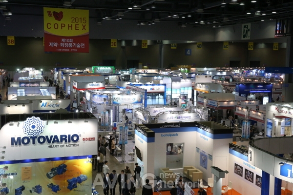 '제10회 제약·화장품기술전(COPHEX 2015)' 성료, 업계관심 방증