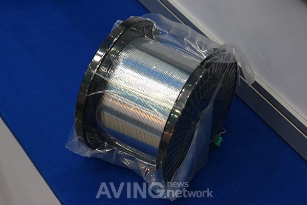 [국제그린에너지엑스포] 산코코리아, 태양광 기기 만드는 PV용 Ribbon Wire 선보여