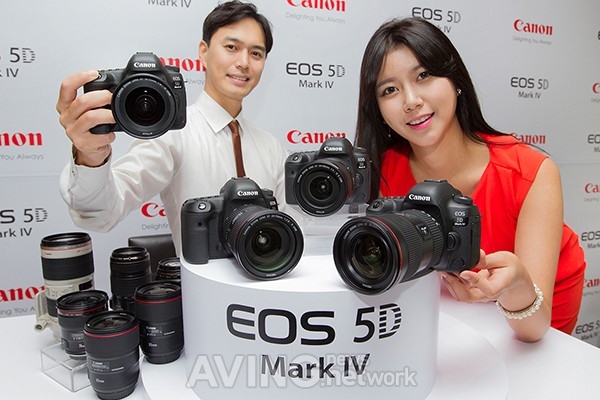 캐논, 전세계 풀프레임의 전설 EOS 5D 시리즈의 신작 'EOS 5D Mark IV' 출시