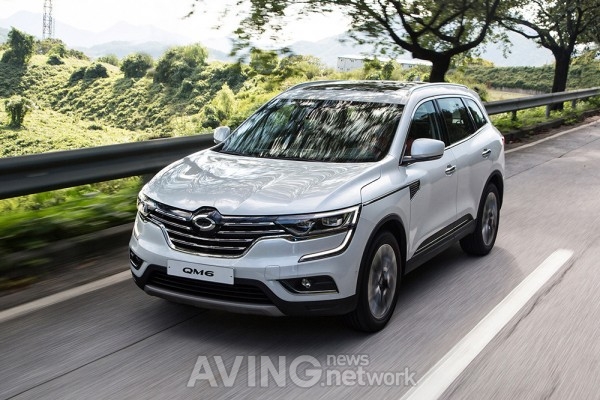 르노삼성 대표 SUV 'QM6', 2016 자동차 안전도 평가서 1등급 획득