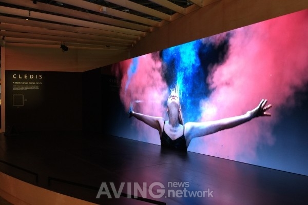 [CES 2017] 소니(SONY), 초대형 스크린 디스플레이 'CLEDIS' 선봬