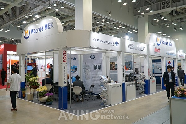 [KORMARINE 2017] 우리멕, 해외 시장의 다양한 선박 기자재 소개해