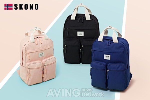 스코노, 심플한 포켓 디자인의 신학기 책가방 '스코노 백팩 8949' 출시