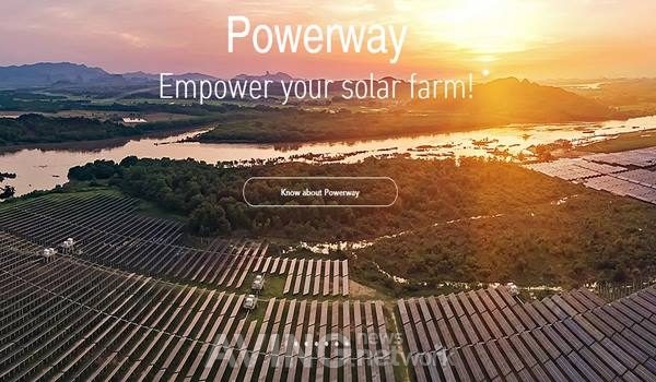 [제16회 국제그린에너지엑스포] Powerway Renewable Energy, 태양광 발전단지 기술 선보여