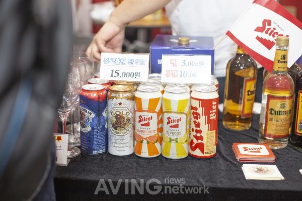 [SIWS 2019 영상] 리커엔조이, 유럽에서 건너온 전통 맥주 'Stiegl-Goldbrau'와 'Hobgoblin Gold ...