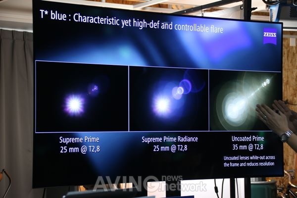 [영상] 세기P&C, 자이스의 신제품 씨네렌즈 '슈프림 프라임 레디언스' 공개