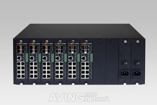 [CES 2021 All Digital] 솔테크, 산업용 이더넷 스위치 'SFC8000G-4U' 소개