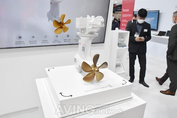 에이비비코리아, KORMARINE 2021서 아지포드 전기추진기 전시