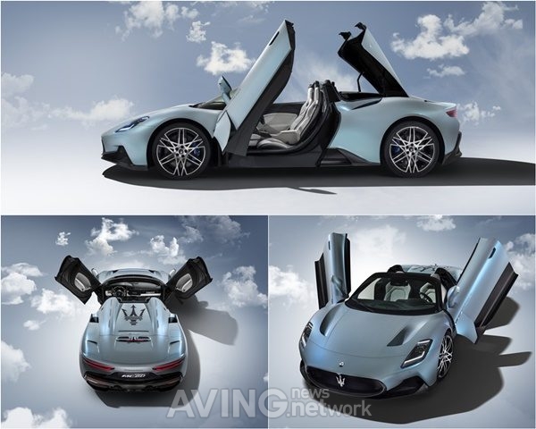 마세라티, 컨버터블 슈퍼 스포츠카 'MC20 첼로' 공개... "루프 개폐시간 '12초' 동급 최강!"