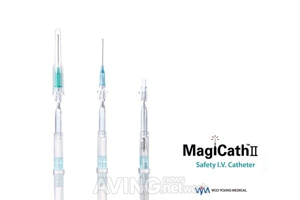 우영메디칼, 2022 메디엑스포 코리아서 자유낙하방식 사용한 안전정맥내유지침 'MagiCath II' 선보인다