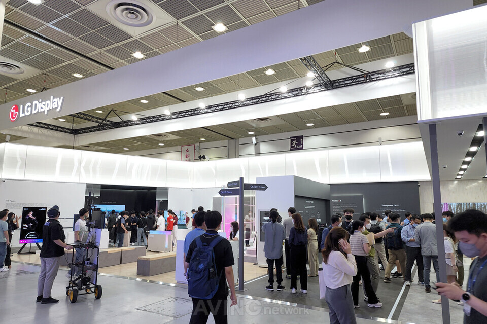 LG디스플레이, K-Display 2022 참가... 차세대 OLED 패널 ‘OLED.EX’와 ‘투명 OLED’ 대거 선보여!