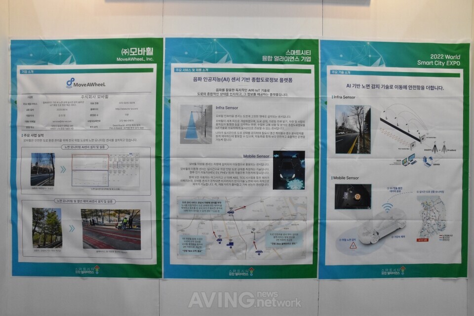 모바휠, KES 2022서 AIoT 통합 도로 관리 플랫폼 알려... “노면 감지 기술로 이동에 안전함 더한다!”