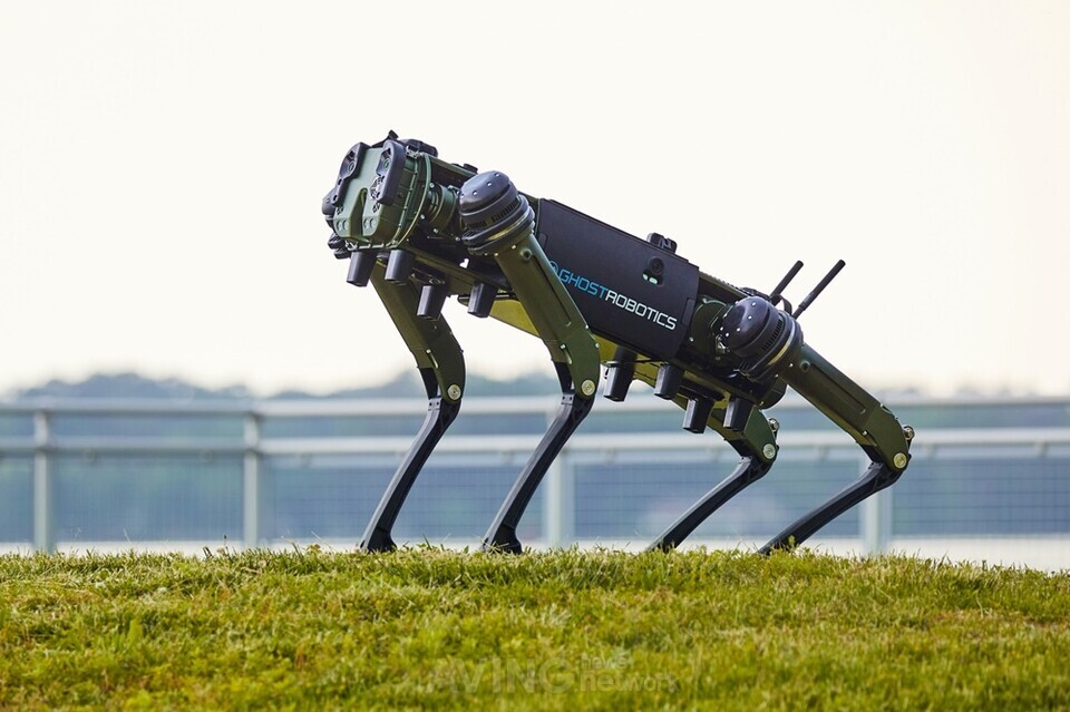 고스트로보틱스테크놀로지, '2023서울모빌리티쇼'서 지상 드론 ‘The Vision 60’ 선보인다... “포유동물 작동 방식 모방”