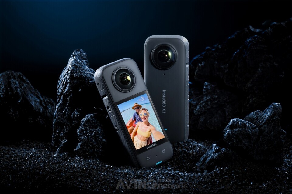 민트탭스, KOBA 2023서 5.7K 360도 촬영 액션캠 ‘Insta360 X3’ 소개한다... “전작보다 더 커진 이미지센서로 선명하게!”