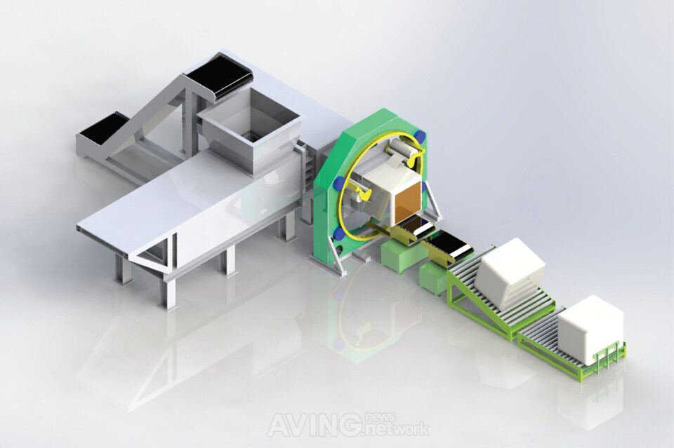 에이치엔시, ENVEX 2023서 ‘일체형 자동 압축 포장기’ 선보인다... “압축부터 포장까지 한 번에, 작업 효율↑”