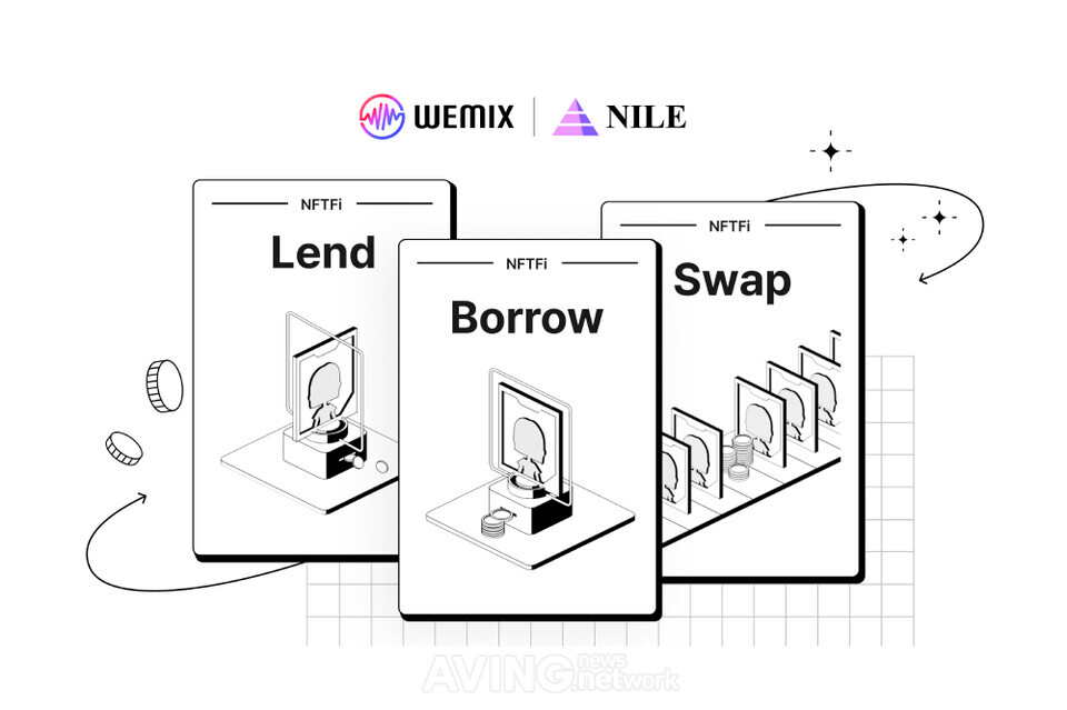 [Pangyo Game & Contents] 위메이드 나일, NFT 기반 디파이 서비스 ‘NFTFi’ 정식 론칭... "경매 방식으로 참여 가능!"