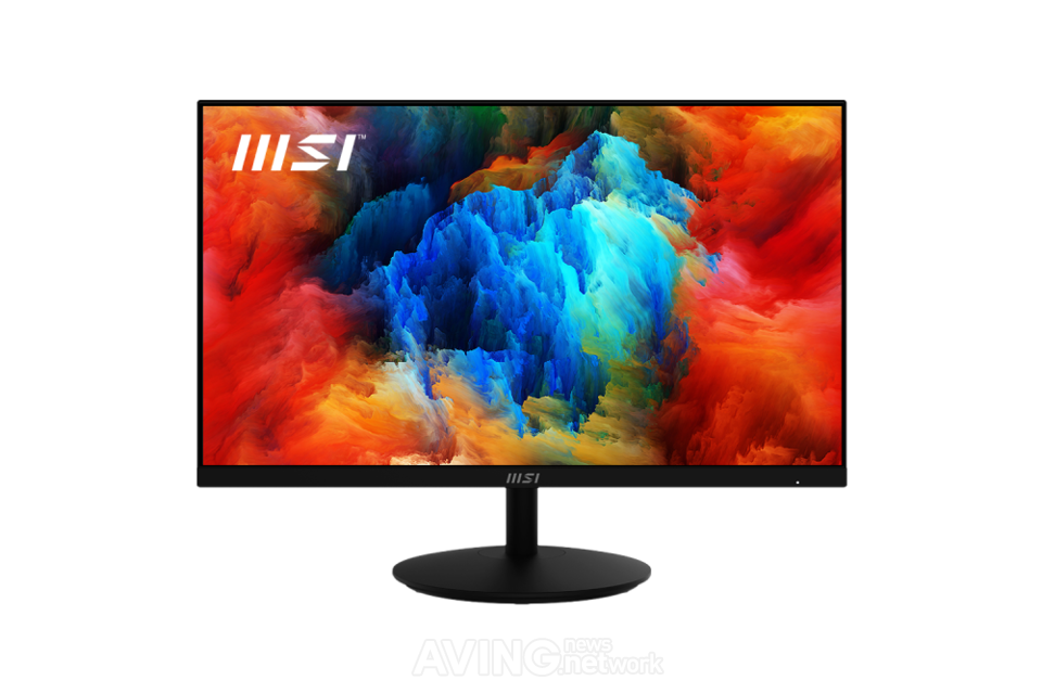 MSI, 100Hz 주사율의 24인치 모니터 ‘MP24A’ 출시... “다양한 수요 저격하는 올라운드 제품!”