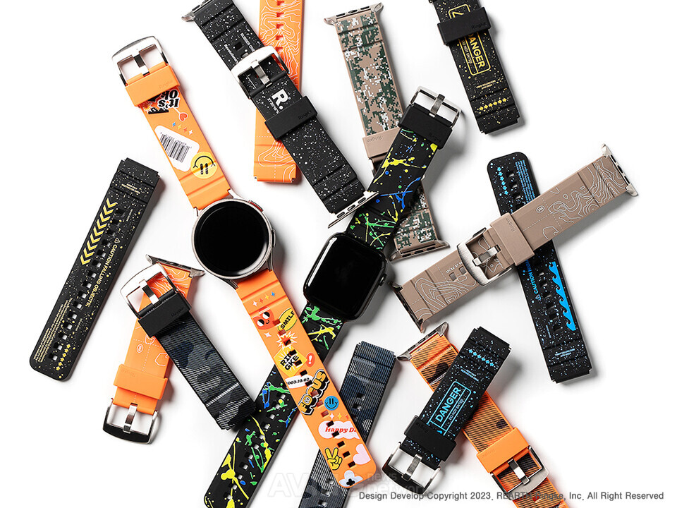 링케, 애플-갤럭시 워치 디자인 감성과 보호력 모두 업! 케이스·스트랩 라인업 선보여!