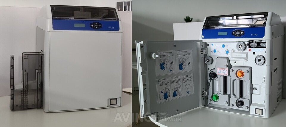 미래기술연구소, K-PRINT 2023서 ID 카드용 재전사 리본 프린터 및 SMART HIT 등 홀로그램 원천기술 알린다