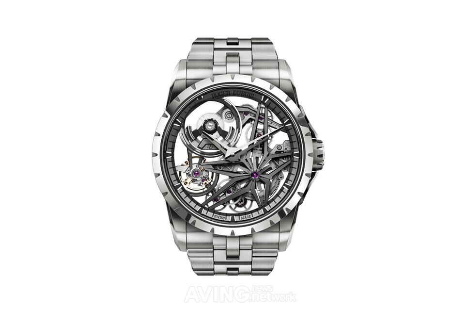 로저드뷔, ‘엑스칼리버 모노밸런시어 티타늄’ 공개... “워치메이킹의 전문성과 탁월한 표현력 겸비”