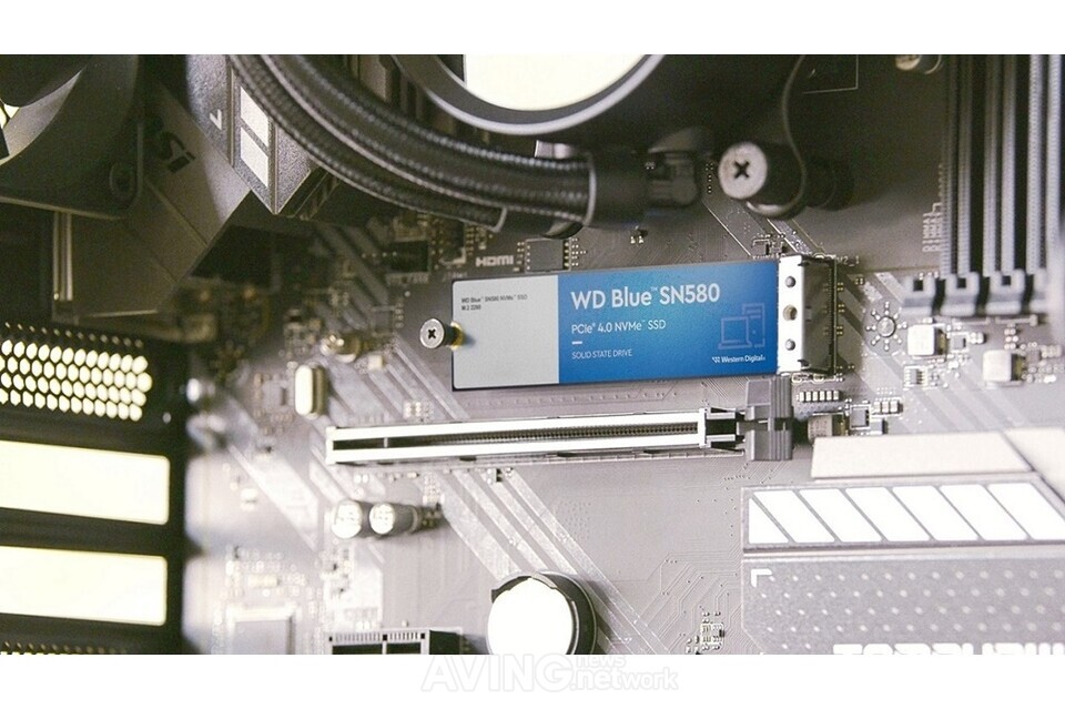 웨스턴디지털, 콘텐츠 크리에이터 특화 솔루션 ‘WD 블루 SN580 NVMe SSD’ 출시