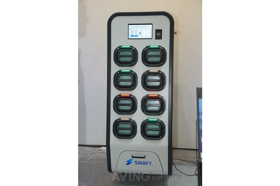 씨티엔에스, K-BATTERY SHOW 2023서 ‘SWAFT’ BSS 시스템 알려... “이중 안정성 시스템 설계로 화재 및 ...