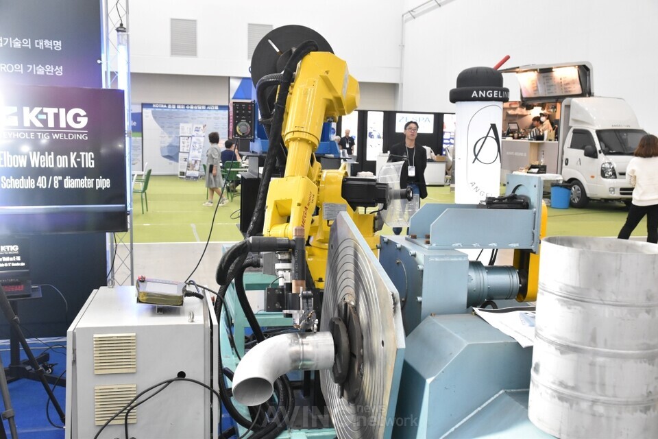 삼진웰텍, SMK 2023서 ‘키홀 티그(Keyhole TIG)’ 용접기 공개... “까다로운 용접에 최적화!”