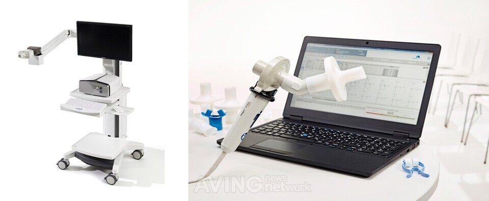 신한메디칼, KIMES 2024서 기도저항·폐용적 측정하는 ‘Vyntus BODY’ 선보인다... “1초에 2000개의 호흡 ...