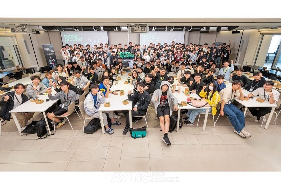 [Pangyo Tech] 크래프톤, ‘제2회 BETTER GROUND’ 성료... 고등학생 109명에 게임 프로젝트 멘토링