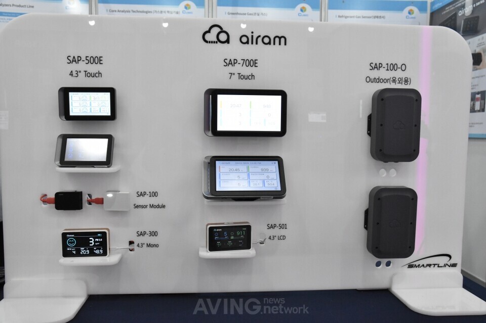 스마트라인, ENVEX 2024서 ‘에어람 SAP-500E’ 알려... “정밀도 높은 센서와 스마트한 알고리즘 적용”