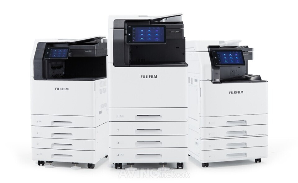 한국후지필름BI, DX 솔루션 탑재 A3 복합기 신제품 10종 선보여… “하이브리드 업무에 최적화”