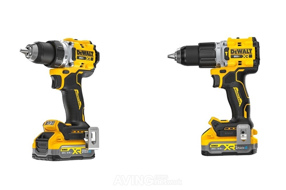 디월트, '20V MAX XR 브러쉬리스 콤팩트 드릴 및 햄머 드릴 드라이버' 2종 출시