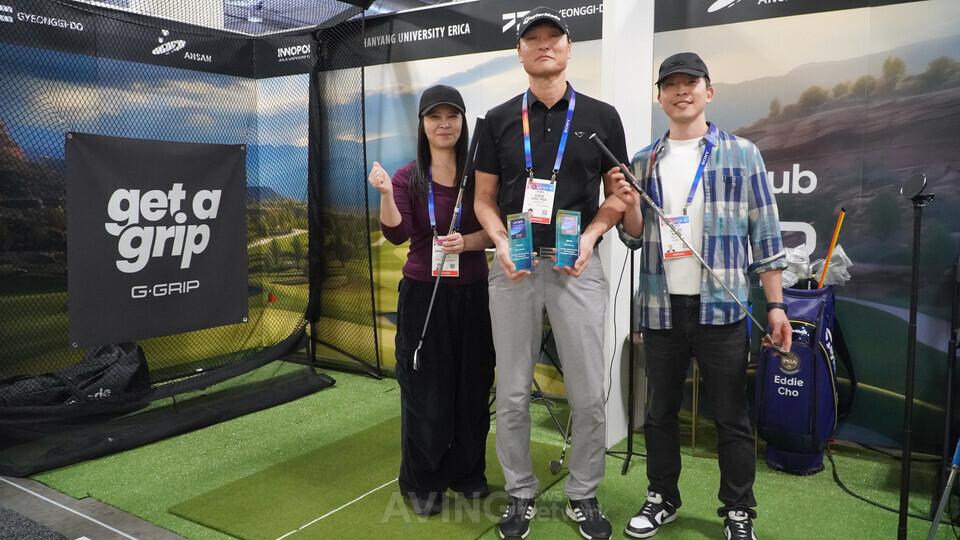 AI가 가져온 100년 만의 골프 클럽 혁신, 에스지랩, ‘G-GRIP’이 변화의 중심에 서다!