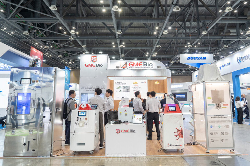지엠이바이오, COPHEX 2025서 PVHP 멸균 솔루션 선보여... “동남아 넘어 미국·유럽 바이오제약 시장 진출 도모”