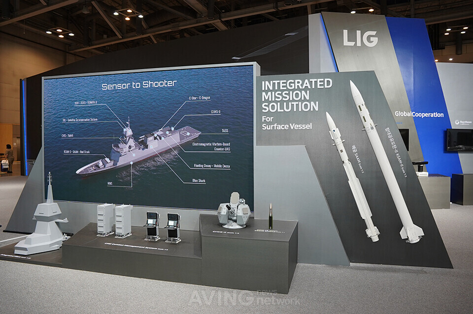 LIG넥스원의 첨단 방산 기술력 응축한 미래 무인수상정 ‘해검-X’, MADEX 2025서 최초 공개