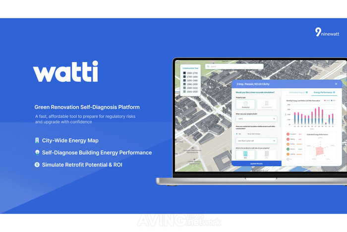 Ninewatt to showcase AI-based building and city energy performance analysis platform ‘WATTI’ at ...