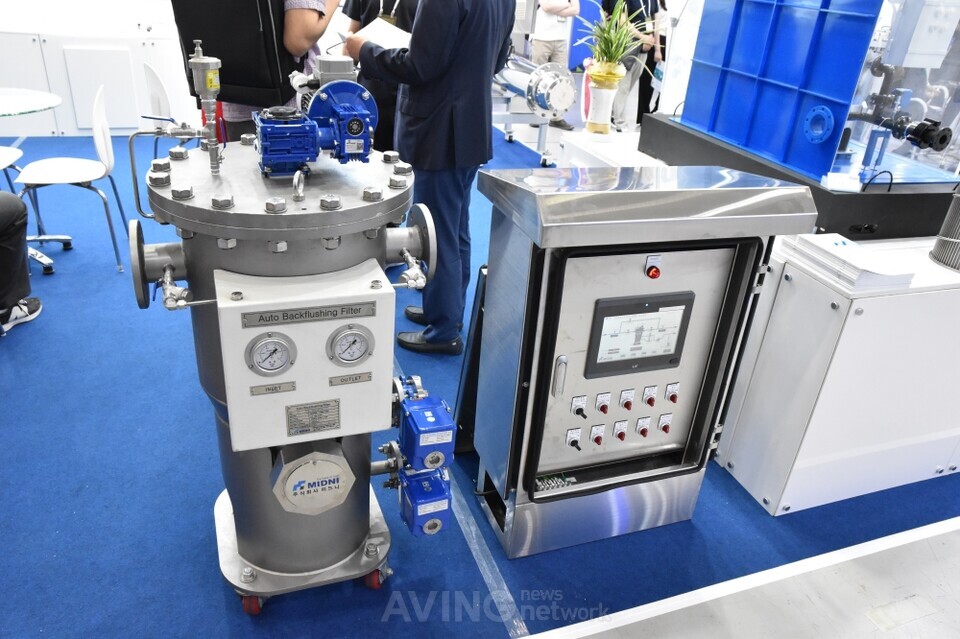 미드니, ENVEX 2025서 ‘정밀여과장치’ 전시해... “원심분리 및 정밀여과의 이중 여과방식 적용”