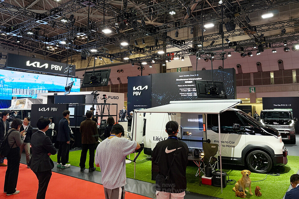 [JMS2025] 기아, PBV 첫 모델 ‘PV5’ 앞세워 일본 EV 밴 시장 본격 공략한다!