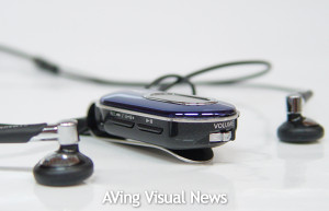 삼성전자, 클립 일체형 패션 MP3플레이어 'YP-F1'