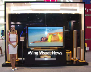 [Aving Korea = SEK2005 특별취재팀] 금(金)테 두른 텔레비전