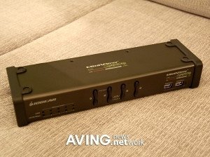 아이오기어, 다기능 4포트 KVM 스위치 출시