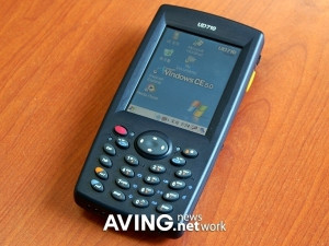 13.56MHz RFID리더가 내장된 PDA단말기