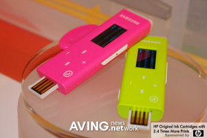 삼성전자, USB타입 MP3P 'YP-U3' 선보여