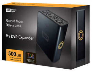 웨스턴디지털, 외장 하드 드라이브 'My DVR Expander' 발표
