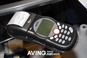 '세빗(CeBIT) 2008'에 참가한 'M.POS' 부스 전경