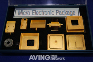 실텍, 메탈소재 'Micro Electronic Package' 전시