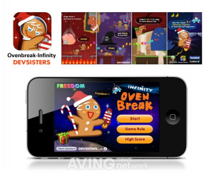 OvenBreak-Infinity, 미국 애플 앱스토어 무료 어플 1위 달성