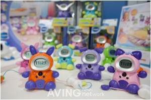 [독일완구박람회 현장] 독일 Vtech, 귀여운 동물 모양 시계 'Kidiminiz'